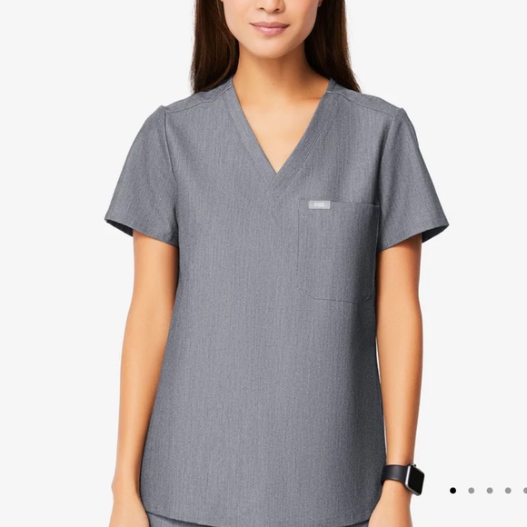 Figs | Tops | Figs Scrubs Graphite Grey Catarina Doctor Nurse One ...